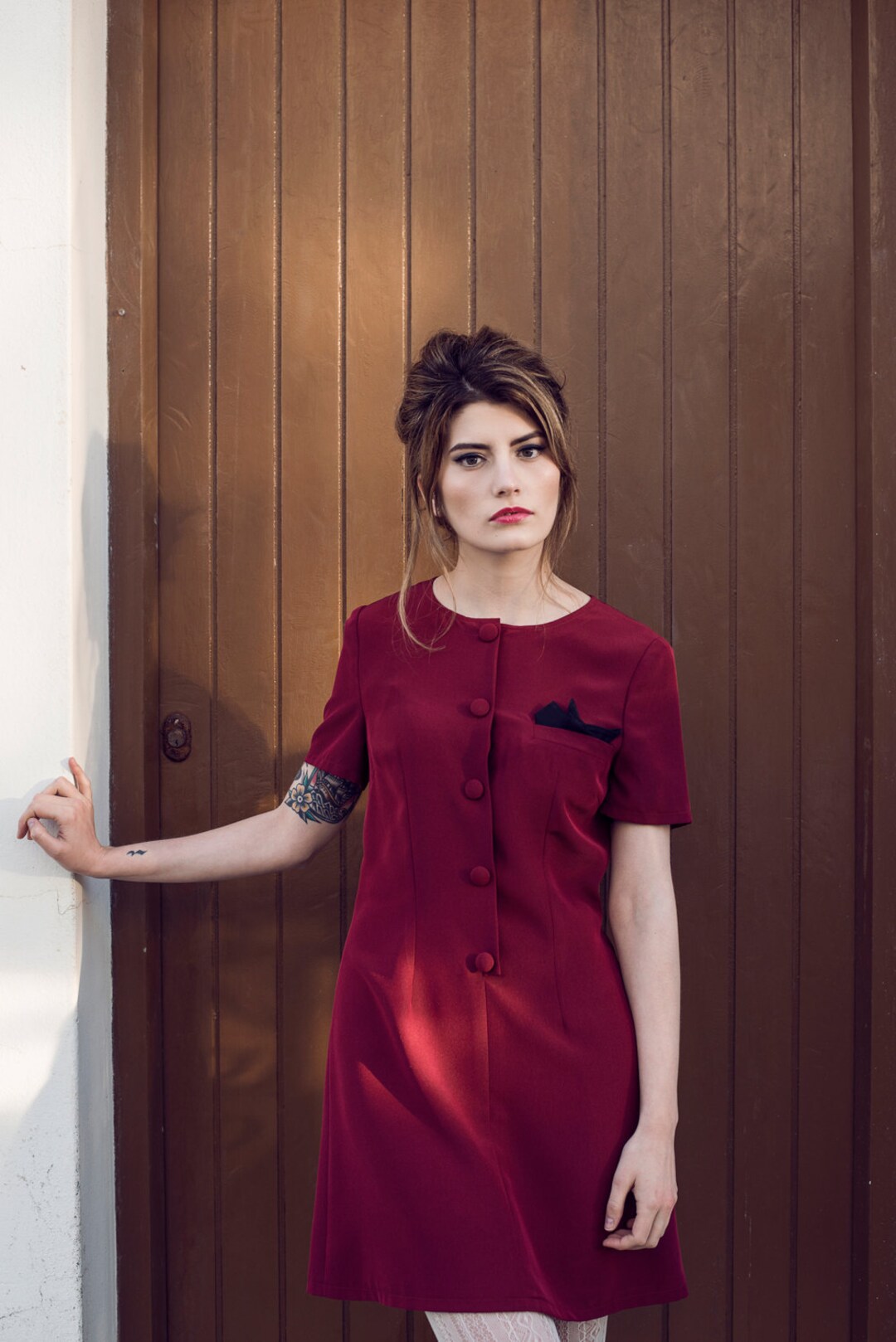 1970s Mod Dress Mini Scooter Suedehead Custom Made - Etsy