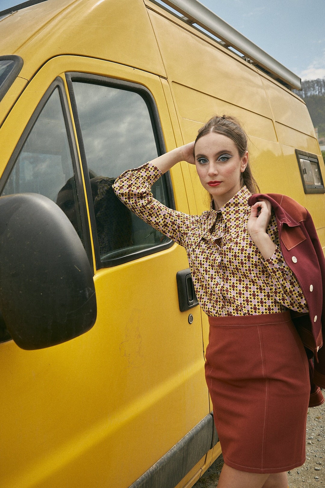 Mod Flower Shirt, 60s Shirt, 70s Shirt, Disco Shirt, Suedehead Shirt ...