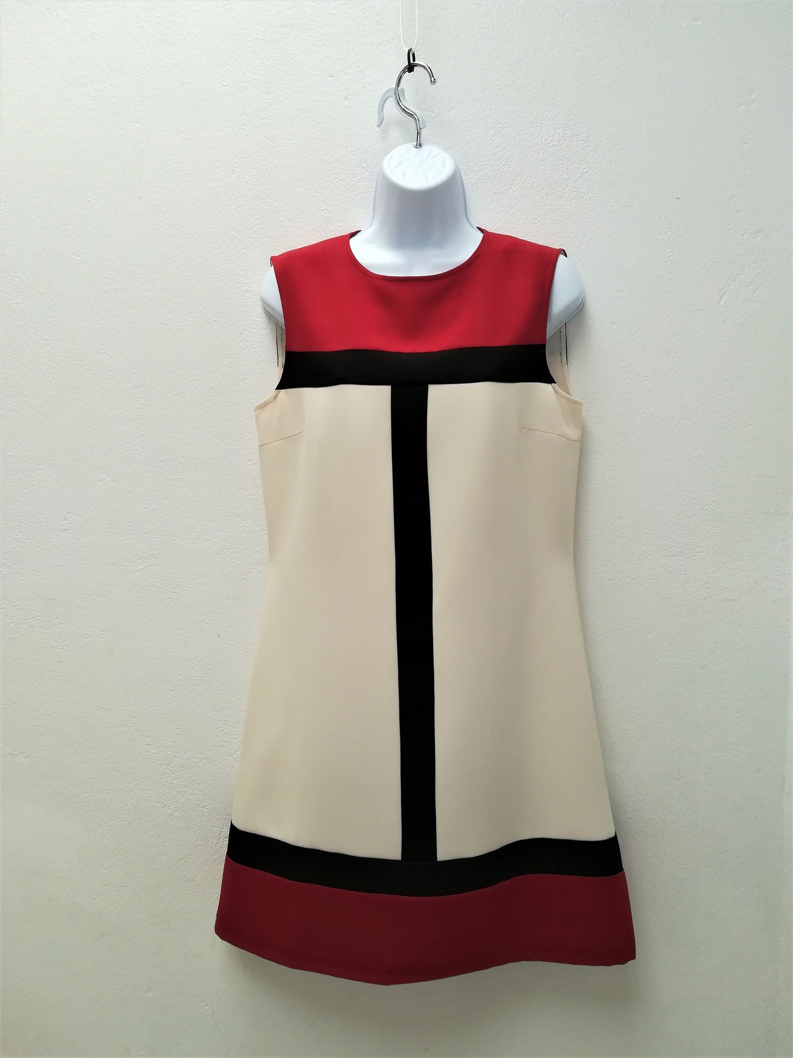 Mondrian Dress, Mod Shift Dress, 60s Mini Dress, A Line Dress With No ...