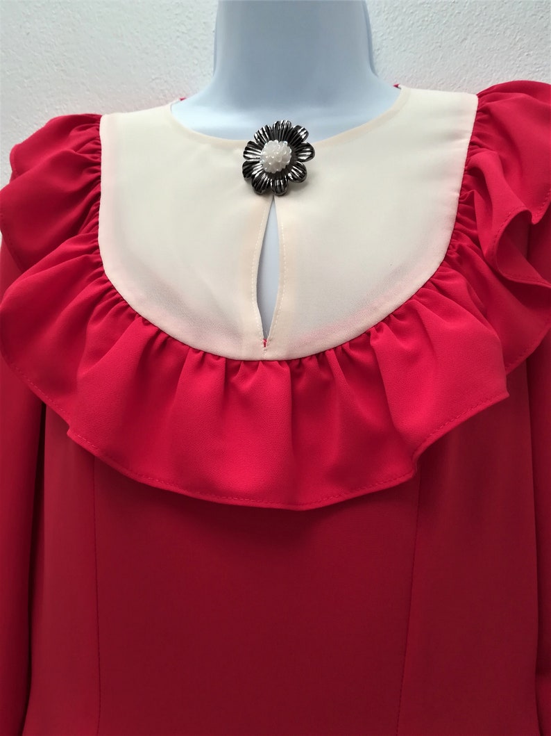 Red Mod Dress Sabrina Dress 1960s Shift Dress 60s Mini - Etsy UK