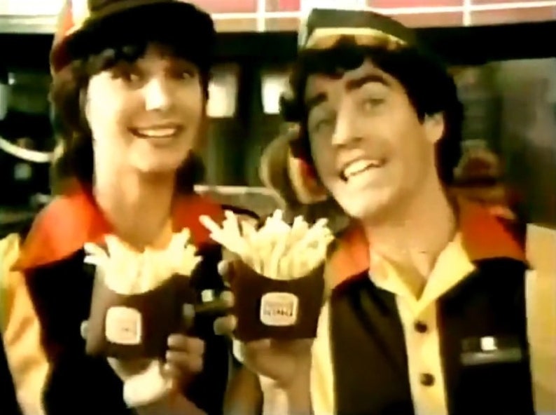 70s Uniform Dress, Fast Food Dress, Burguer Dress, Mod Shift Dress, 60s ...