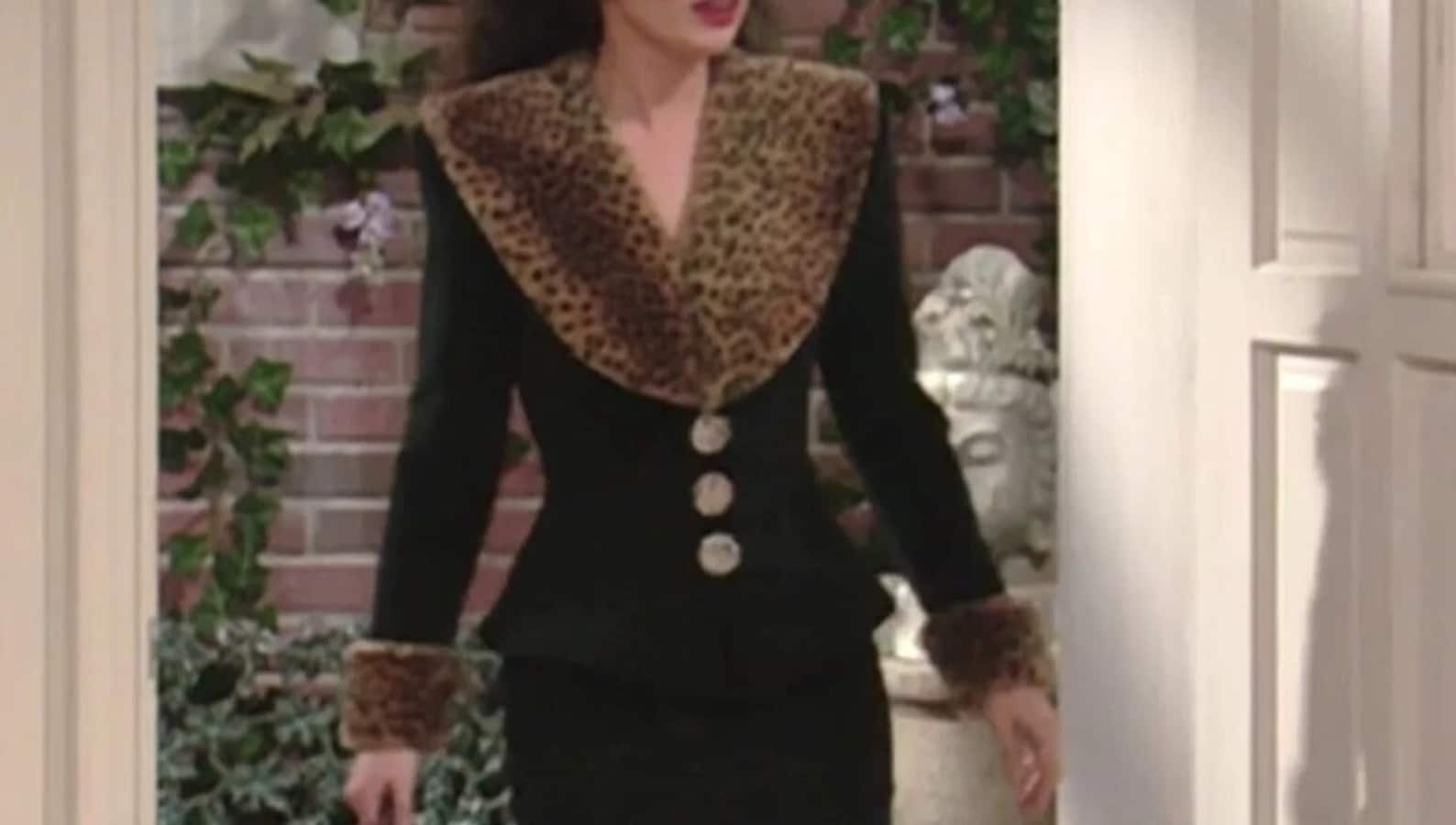 Nanny Inspired Jacket, Nanny Fine Jacket, Leopard Jacket, Black Leopard ...