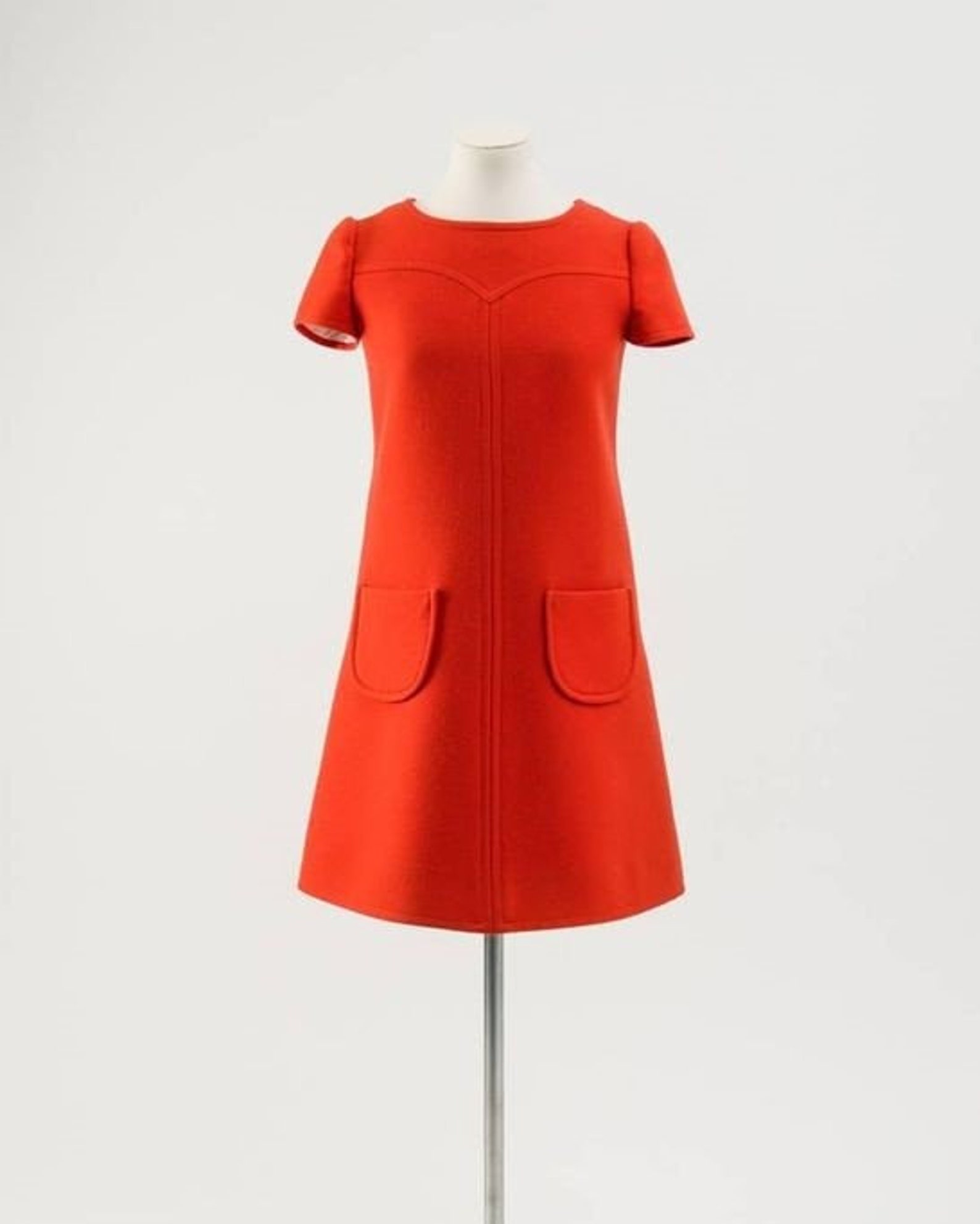 Mod Dress Soft Wool 60s Women Dress Winter Repro Dress Custom Made - Etsy