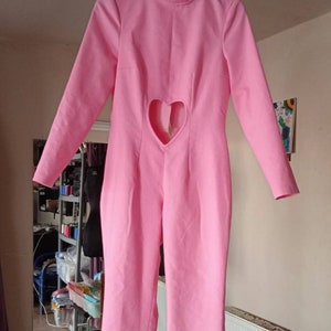 ABBA inspired pink jumpsuit 60s abba playsuit Pink abba | Etsy