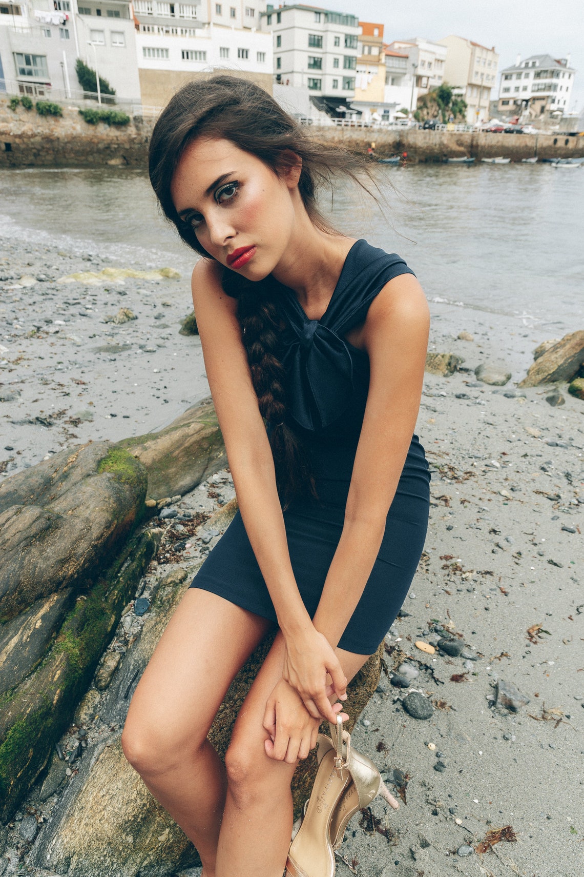 Mod Party Dress 50s Dress Pin up Dress Bow Dress - Etsy