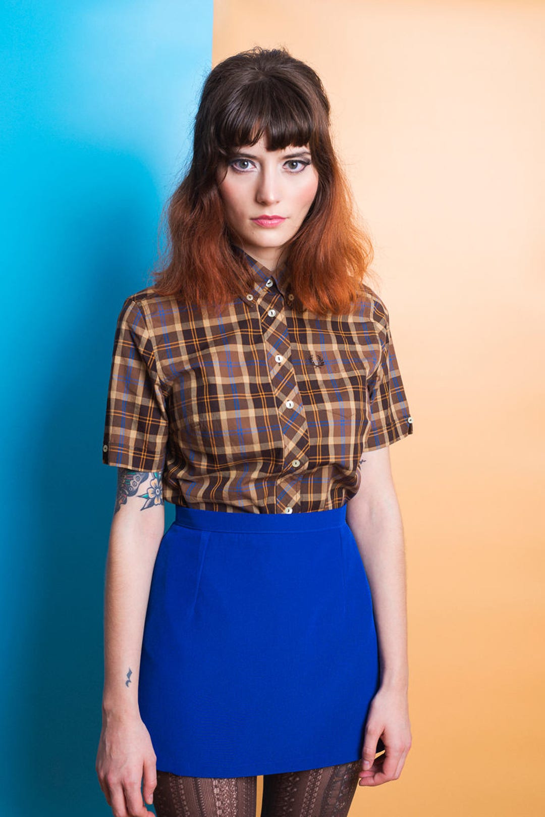 Skirt 1960s Mod Mini Scooter Suedehead Custom Made - Etsy