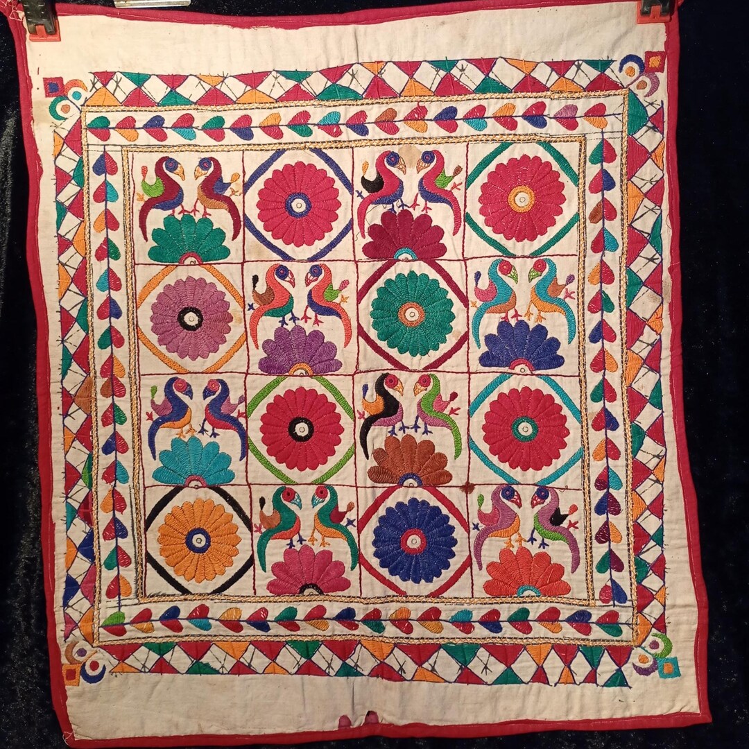 A KUTCHIE JAT TRIBAL Pastoral Hanging - Etsy