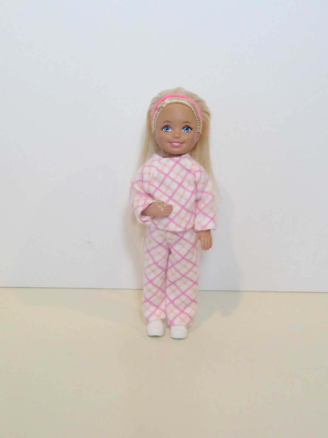 CHELSEA Pink Plaid Pajamas - Etsy