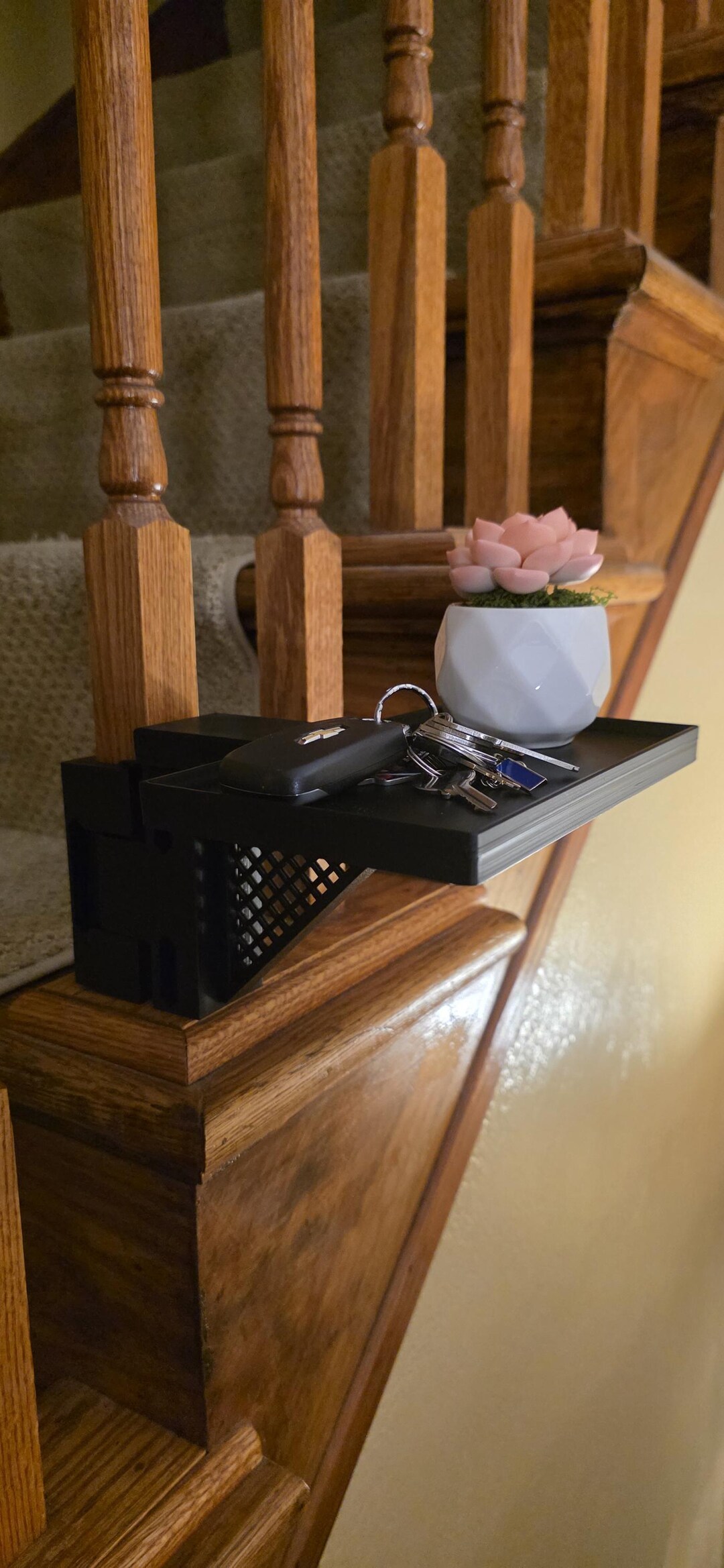 Modular Stair Spindle Shelf: Starter Bundle, No Tools Required - Etsy