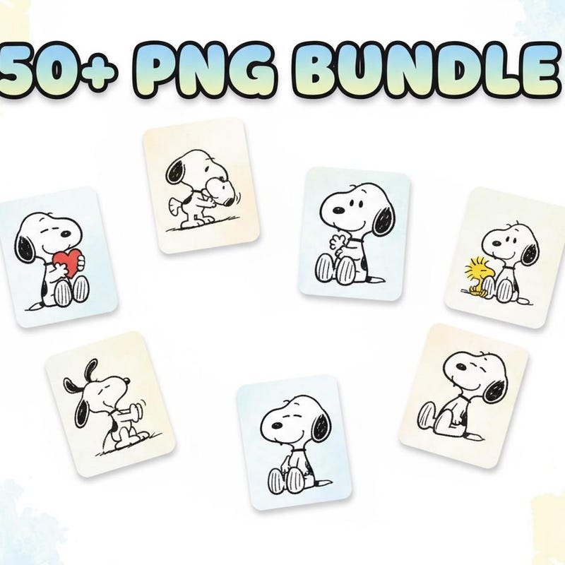 Snoopy With a Bow Png - Etsy