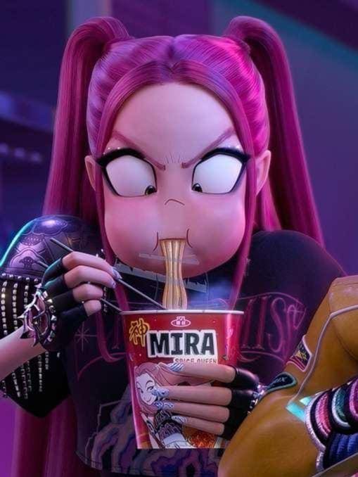 Mira's Ramyeon, Cup Noodles Label, Kpop Demon Hunters, Printable ...