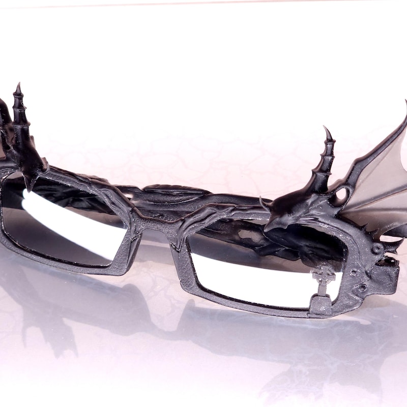 Gothic Dragon Glasses - Etsy