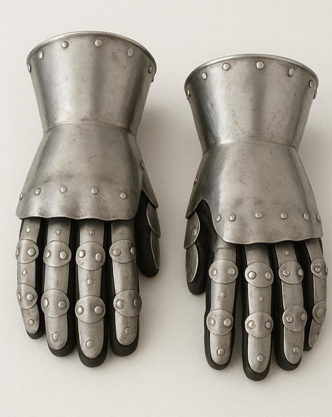 Medieval Steel Gauntlets Handmade Knight Armor Gloves for Cosplay LARP ...