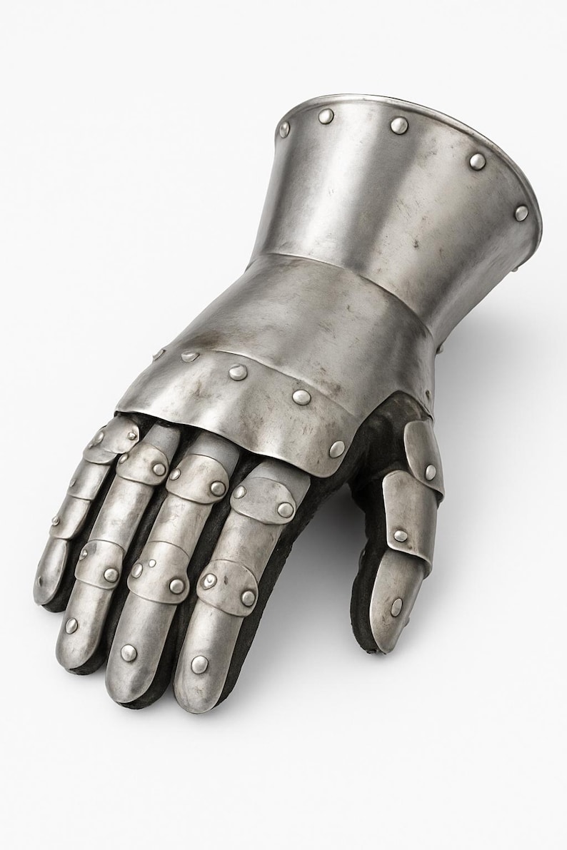 Medieval Steel Gauntlets Handmade Knight Armor Gloves for Cosplay LARP ...