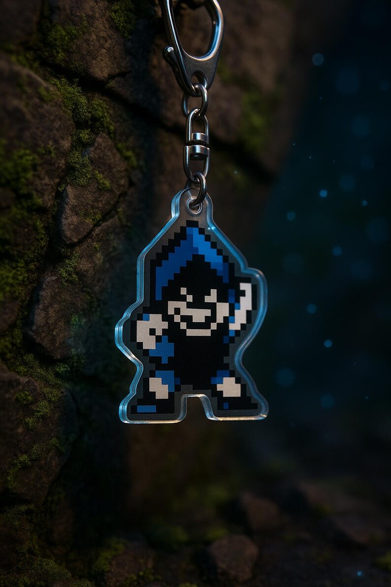 Deltarune Pixel Keychain Set – Perfect Gift for Gamers, Nostalgic ...