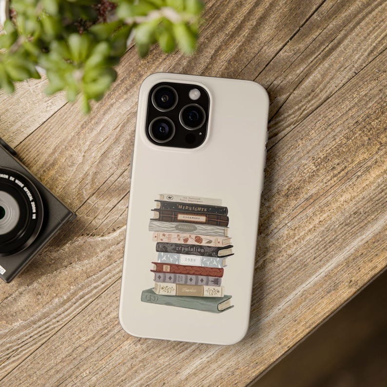 Taylor Albums Stacked Books Phone Case - Flexi Case for Swifties ...