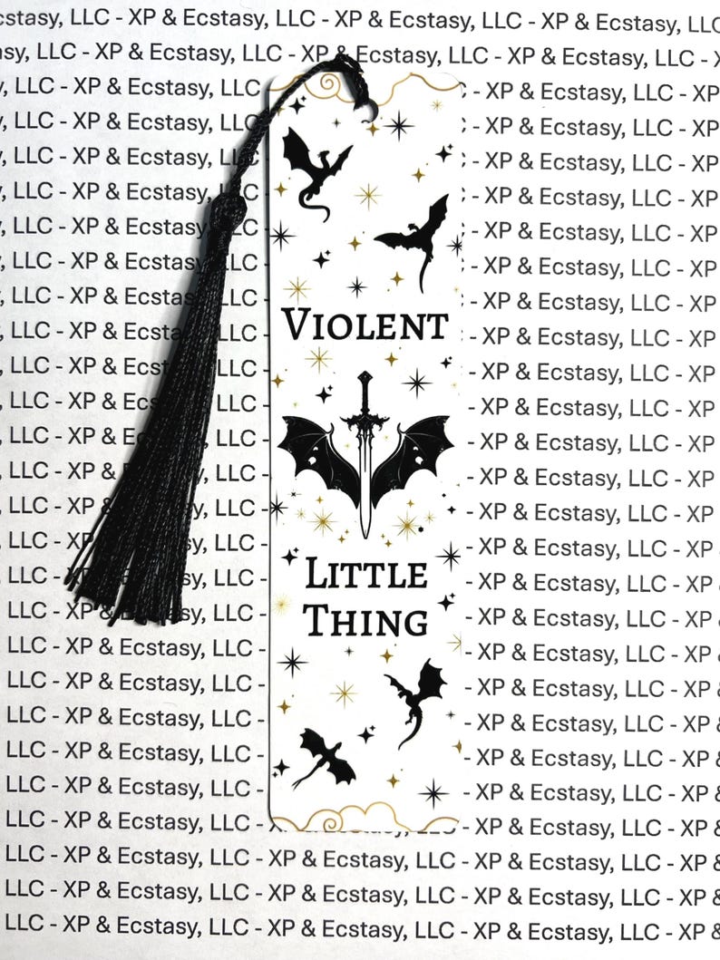 Fourth Wing Inspired - Romantasy Dragon Metal Bookmarks - Etsy