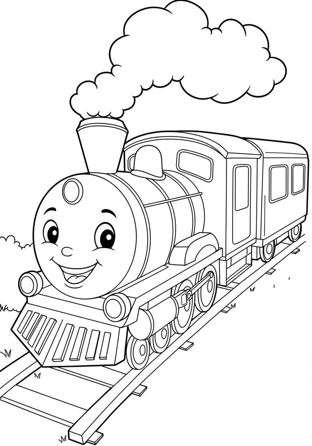 50 Transportation Coloring Pages Kids Ages 3-5 Vehicles Cars Trucks ...
