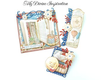 A-4988 Stamperia House of Roses Handmade Paper Embellishments and ...