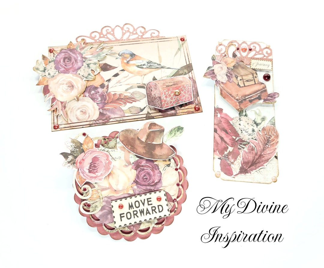 A-4844 Stamperia Our Way Handmade Paper Embellishments for Scrapbook ...