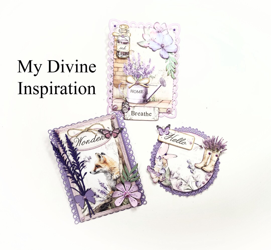 A-5651 NEW Stamperia Lavender. Shabby Chic Handmade, Paper ...