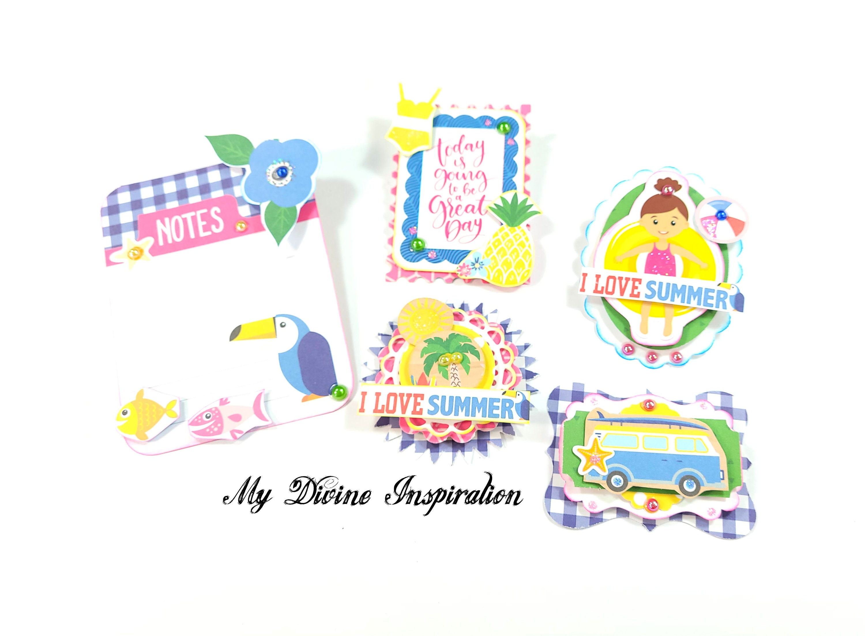 Craft Supplies & Tools Paper, Party & Kids A-2617 Echo Park I Love My ...