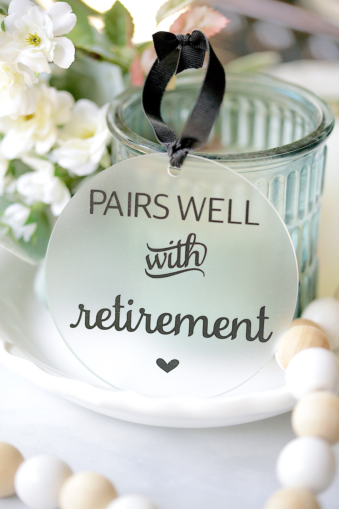 Wine Bottle Tags Retirement Gifts Farewell Gift Coworker - Etsy