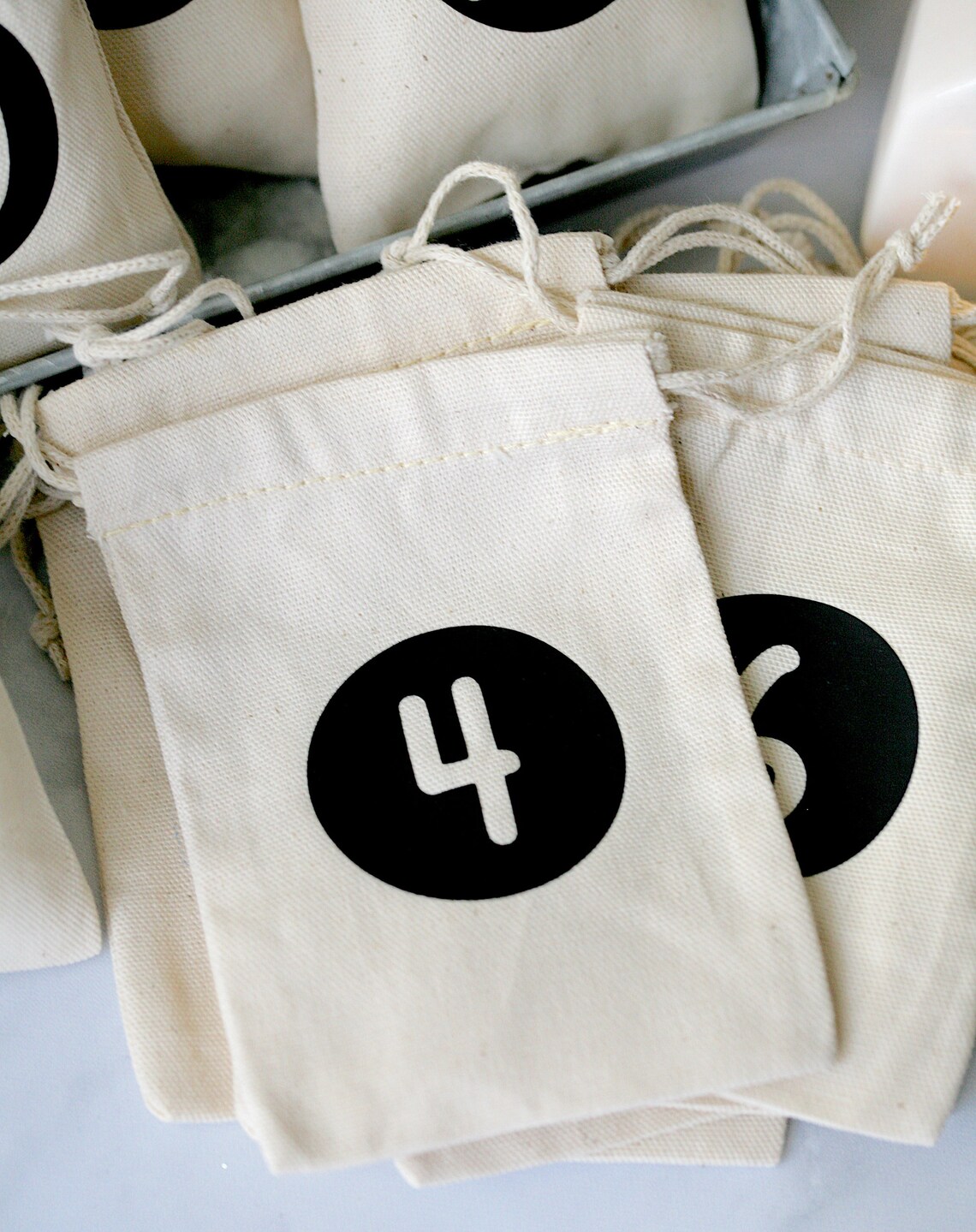 Advent Calendar Bags Christmas Countdown Advent Calendar - Etsy