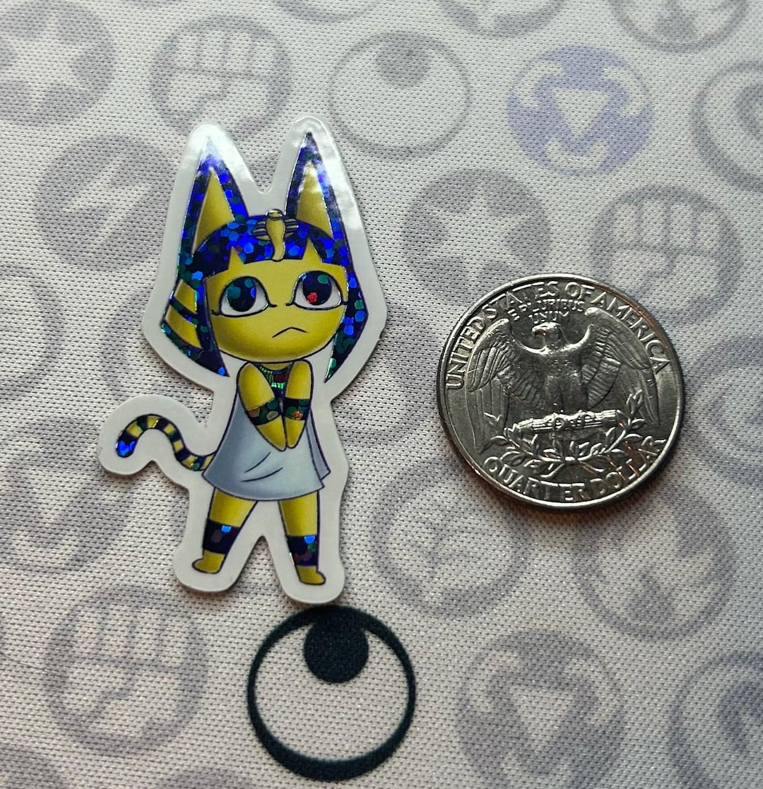 Animal Crossing Ankha Sticker - Etsy