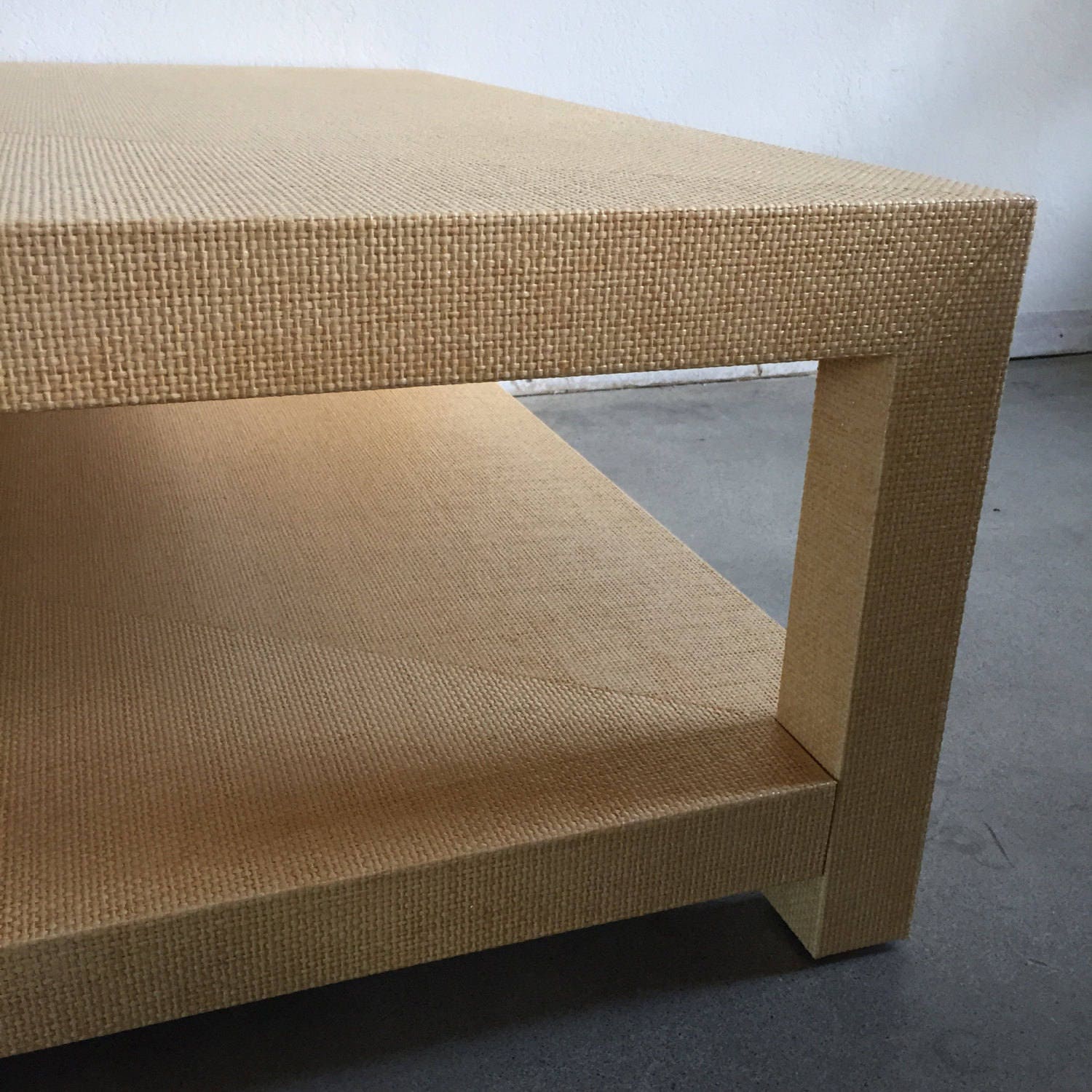 Custom Grasscloth Coffee Table/ Cocktail Table Design Your - Etsy