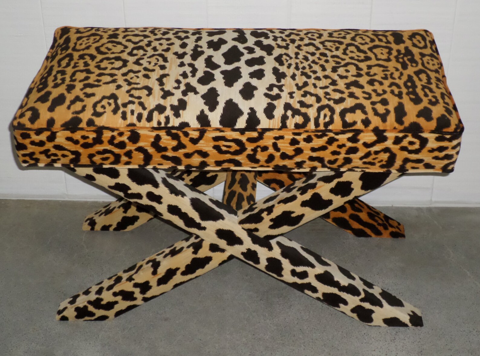 Custom X Bench Extra WIDE Design Your Own to Suit Your Space - Etsy