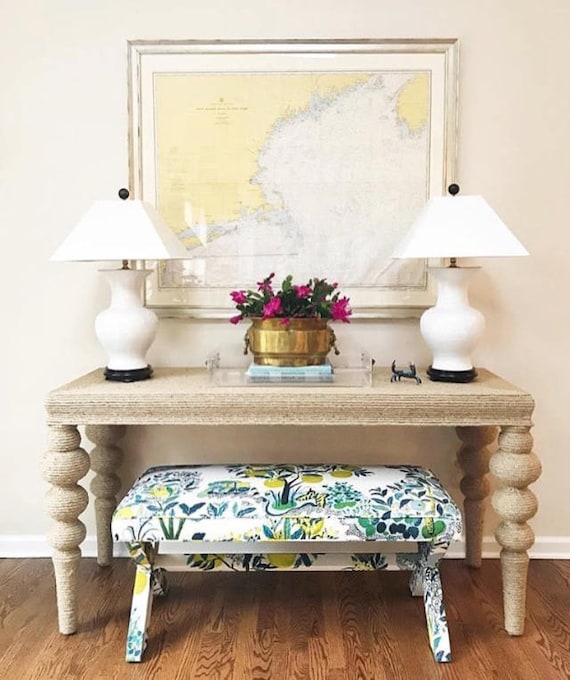 DOUBLE X Bench Design Your Own With ANY Fabric Etsy