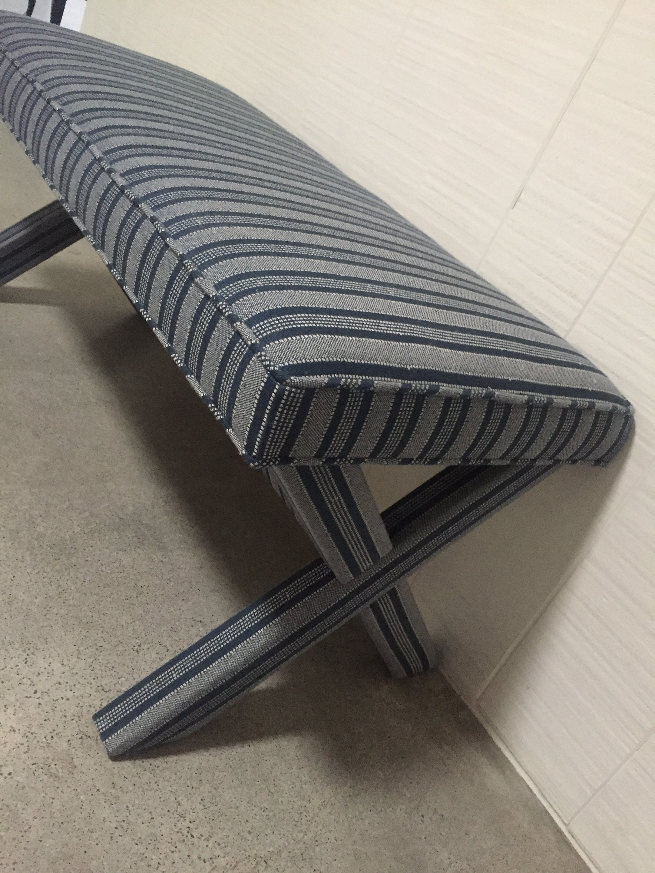 Custom DOUBLE X Bench Design Your Own to Suit Your Space - Etsy