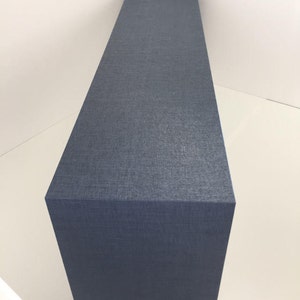 Grasscloth Waterfall Table - Custom Built to Suit Your Space- Design ...