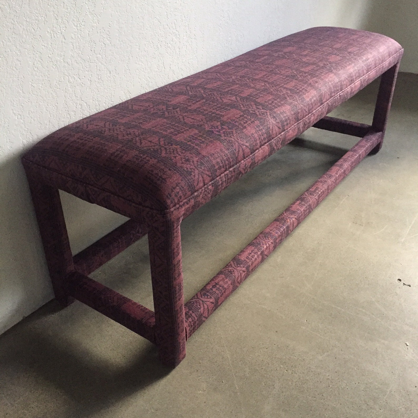 Custom Upholstered Bench Design Your Own in ANY Fabric - Etsy