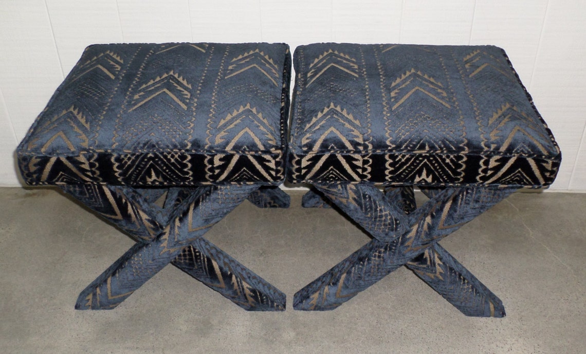X-benches Custom Design Your Own With ANY Fabric | Etsy