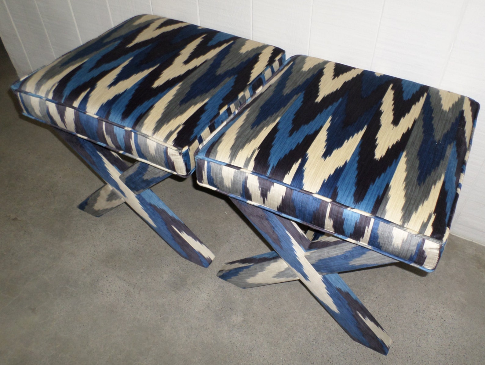 X-benches Custom Design Your Own With ANY Fabric - Etsy