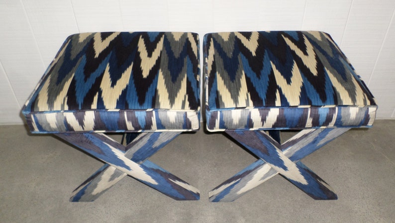 X-benches Custom Design Your Own With ANY Fabric - Etsy