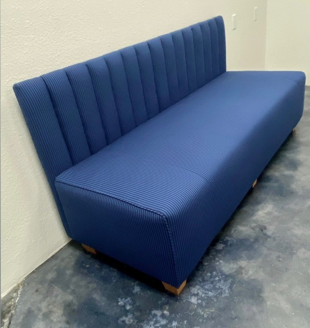 Custom Built Channel Back Banquette- COM - Etsy