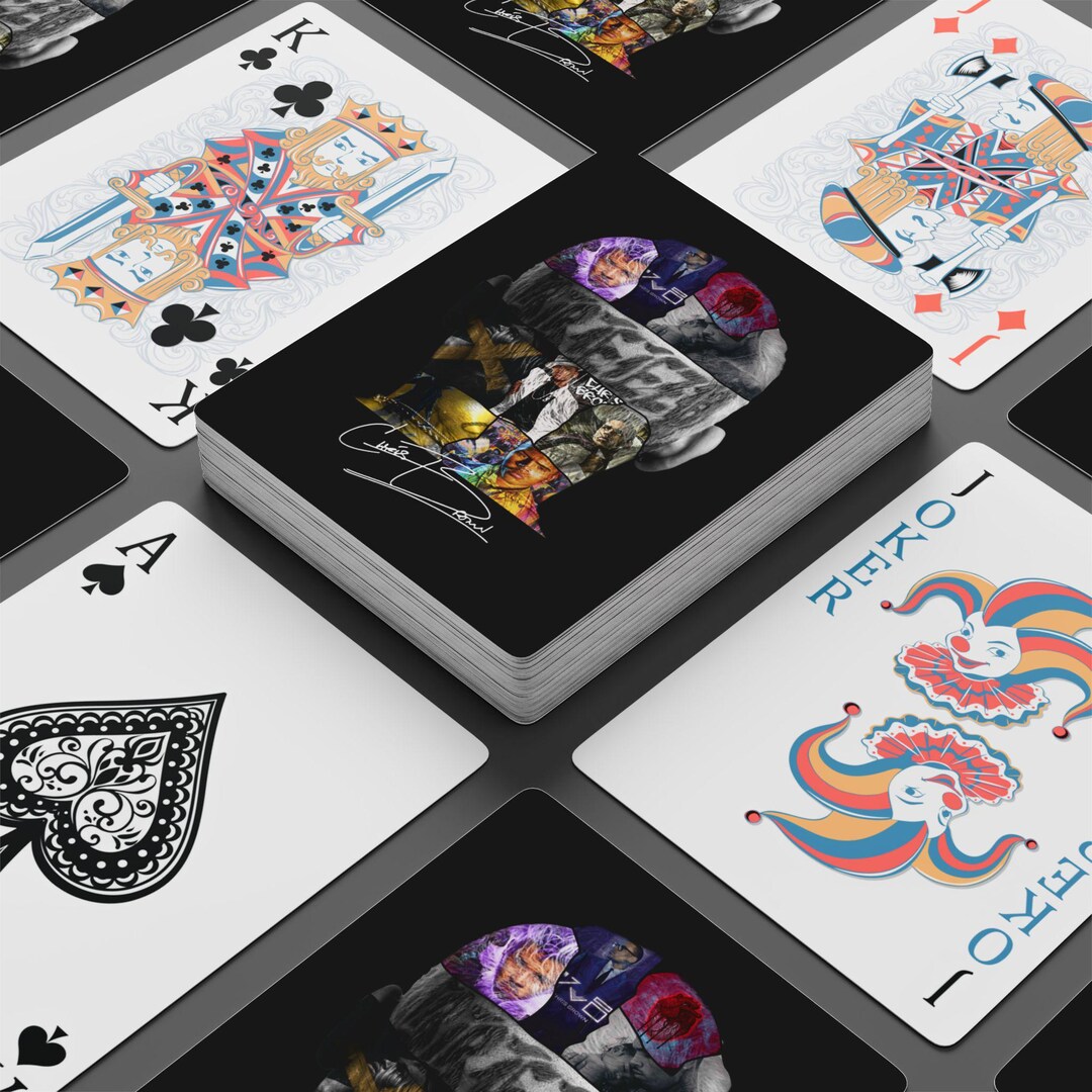 Chris Brown Breezy Bowl Playing Cards Deck, Standard 52 Card Set With ...