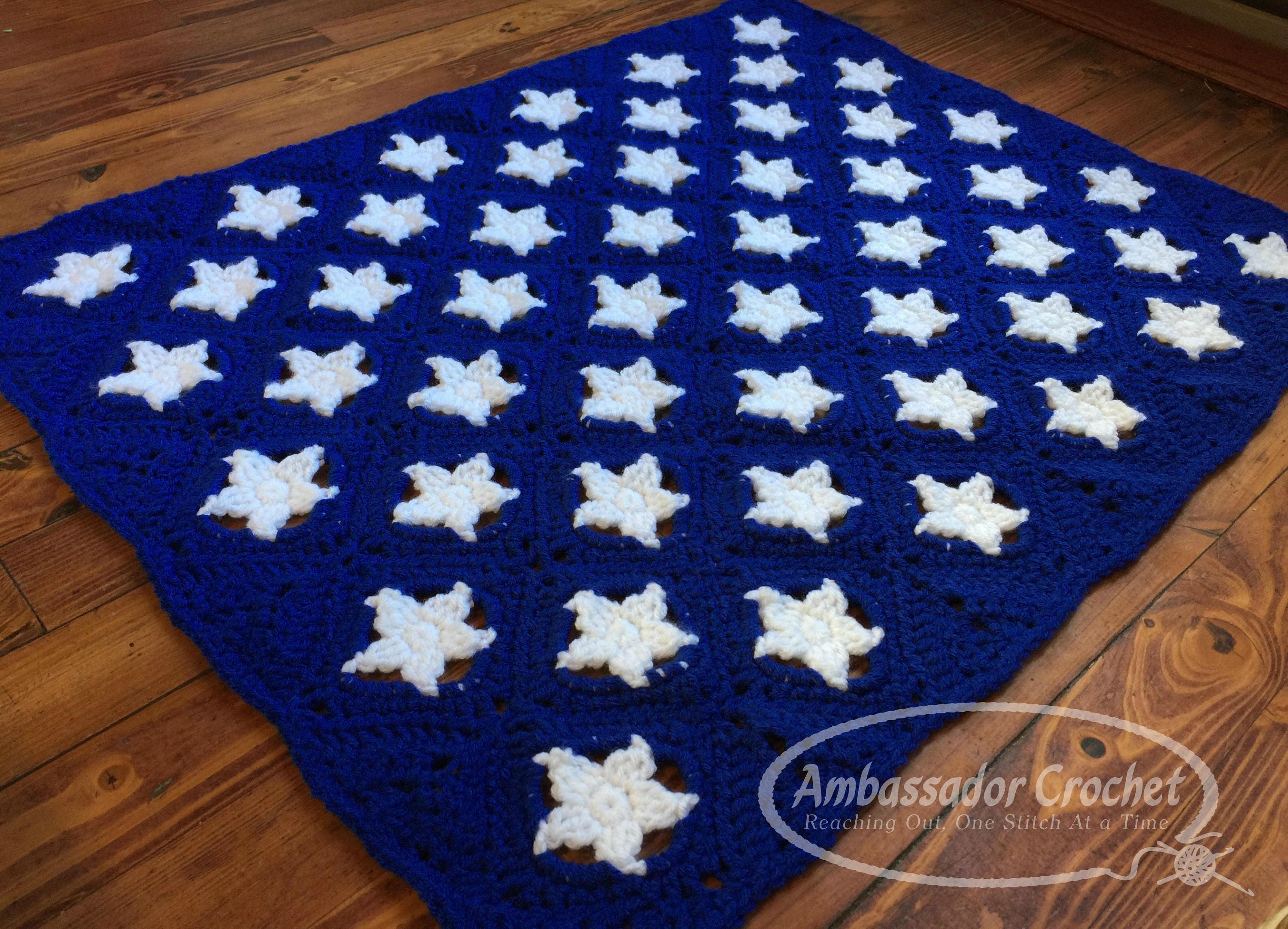 American Flag Afghan Crochet Pattern - Etsy