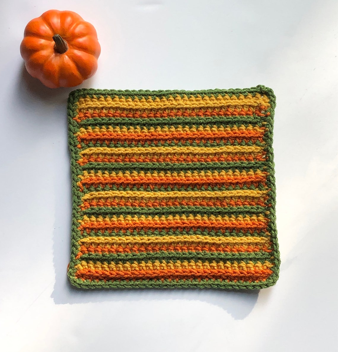 Labyrinth Blanket Square Crochet Pattern: Fall Harvest Afghan (PDF ...