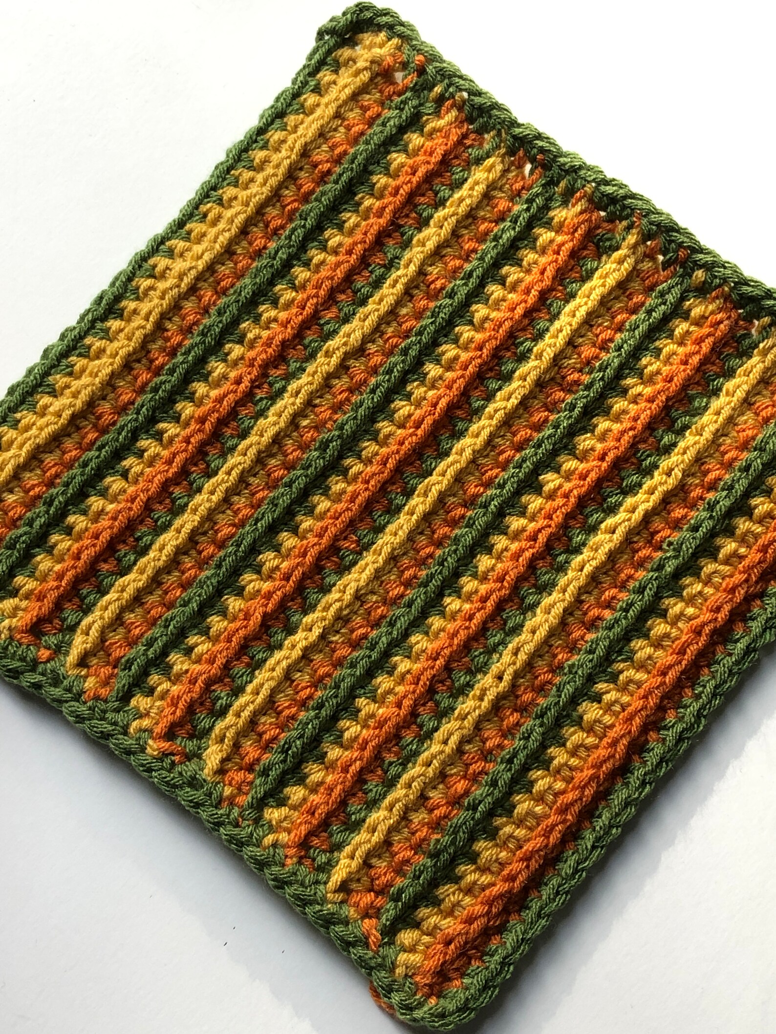Labyrinth Blanket Square Crochet Pattern: Fall Harvest Afghan (PDF ...
