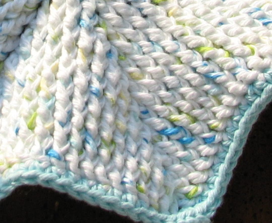 Scrubby & Dishcloth Crochet Pattern - Crochet Scrubby - Kitchen Set ...