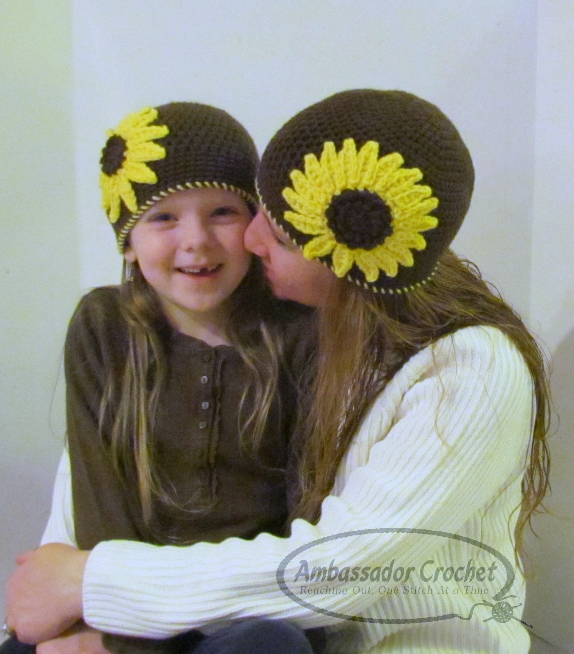 Sunflower Hat Crochet Pattern PDF - Etsy