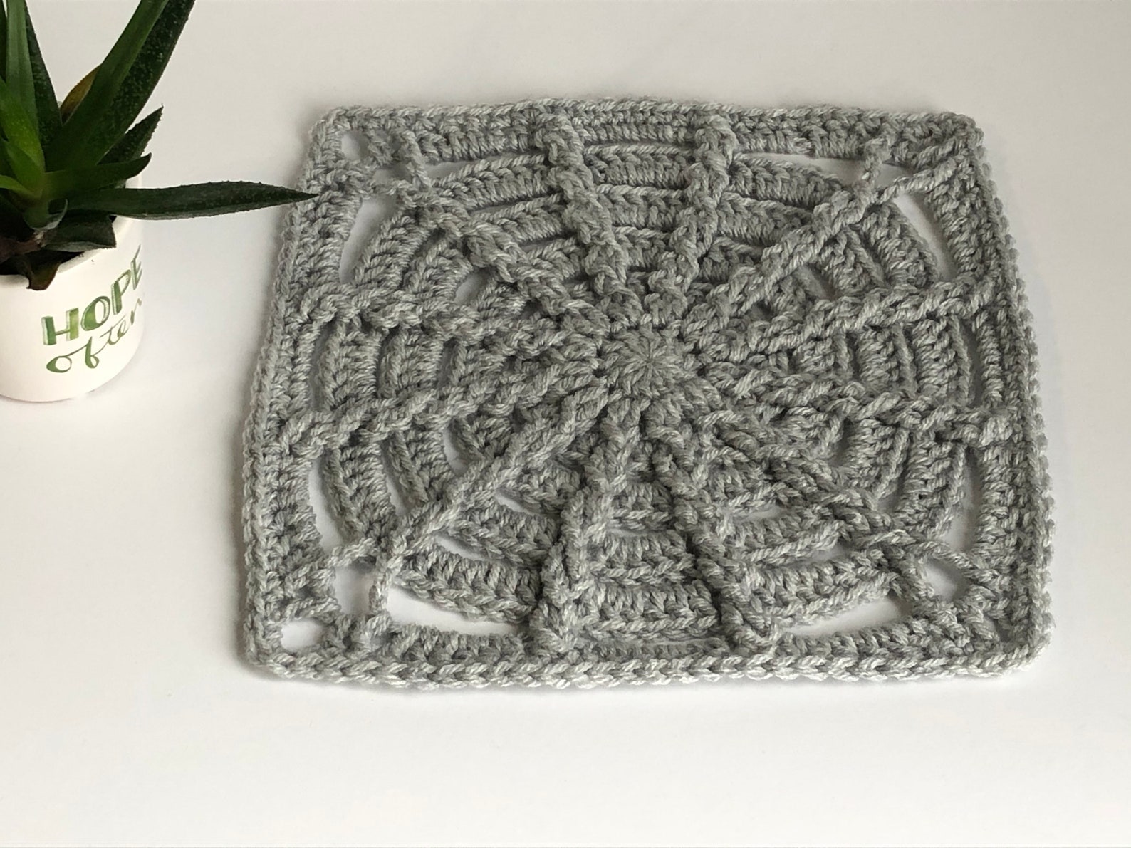 Afghan Square Crochet Pattern Blanket Square Pattern - Etsy