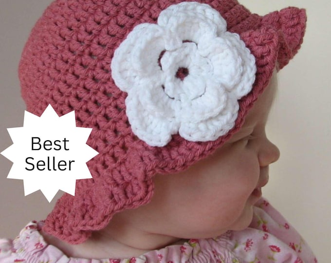 Easy Baby Caps - Crochet Pattern - PDF Download - Etsy Canada