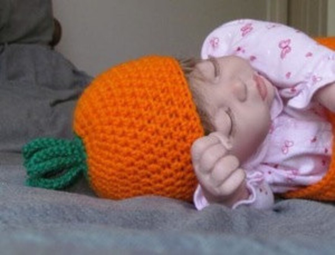 Spring Carrot Cocoon & Hat Crochet Pattern Set PDF - Etsy