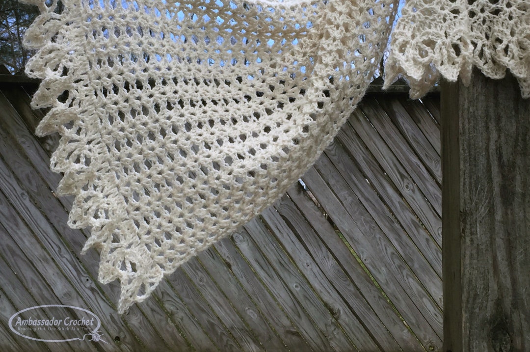 Crochet Pattern Shawl Pemberley Collection PDF 272 - Etsy