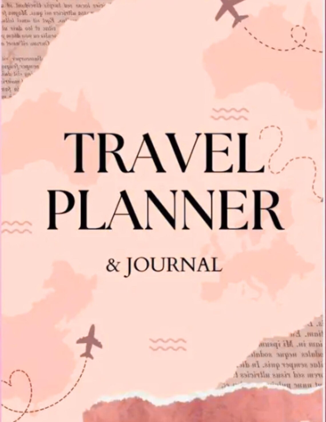 Travel Planner: Journey Notebook & Vacation Organizer - Etsy
